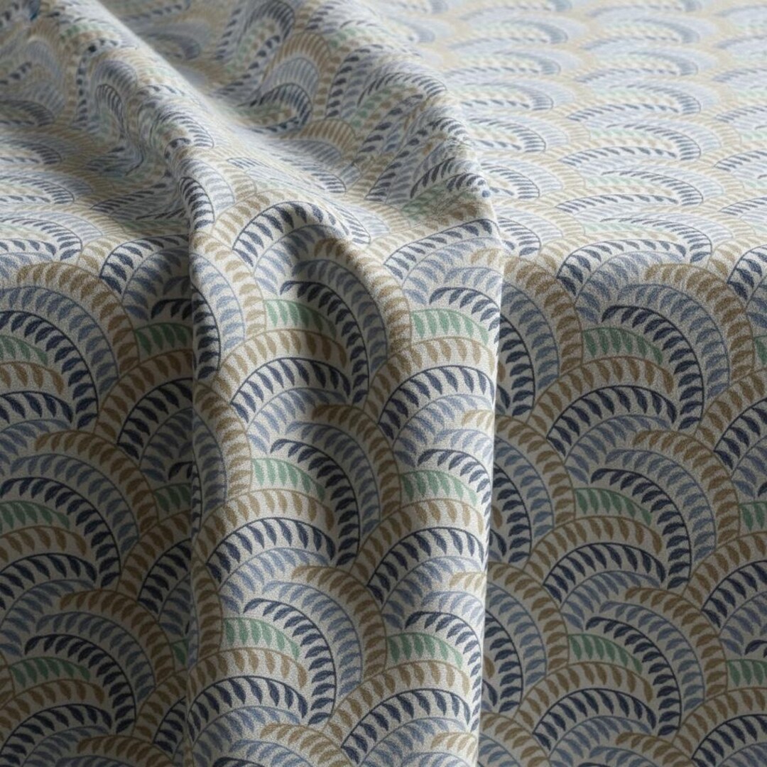 Made to Measure Curtains – Modern Leaf Embroidery on Soft Matt Ground ...