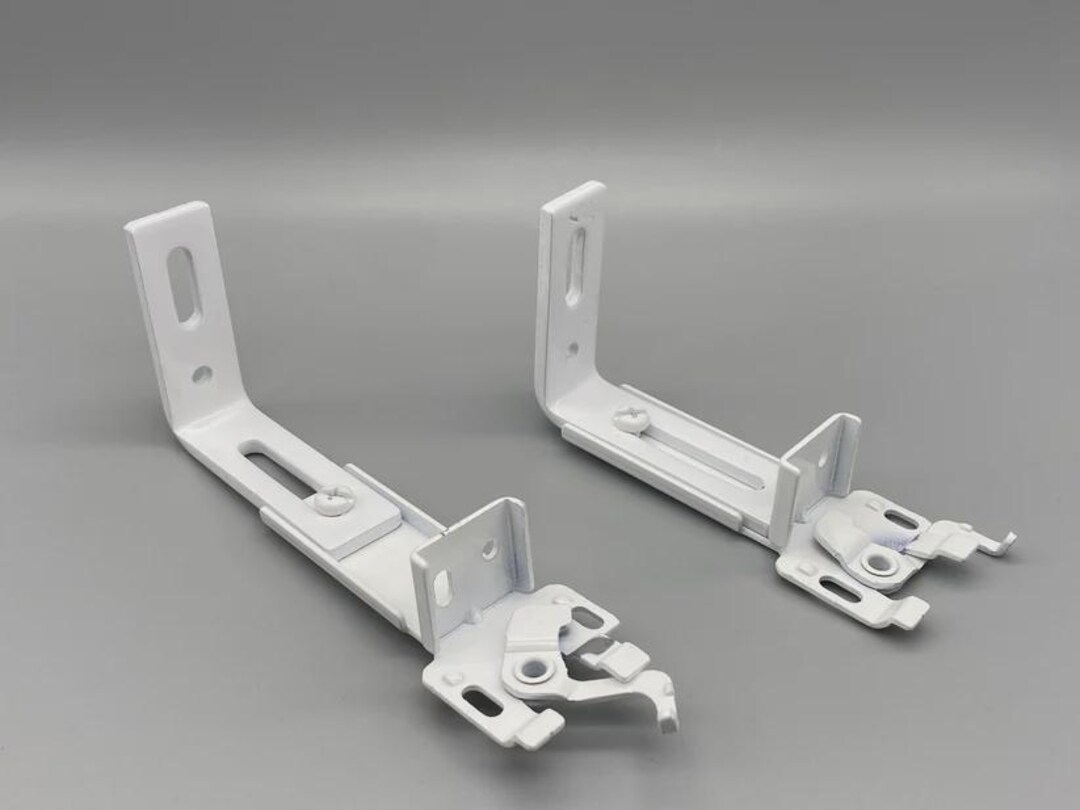 Extended Swivel Roman Blind Brackets: Wall & Ceiling Mount - Pack of 2 ...