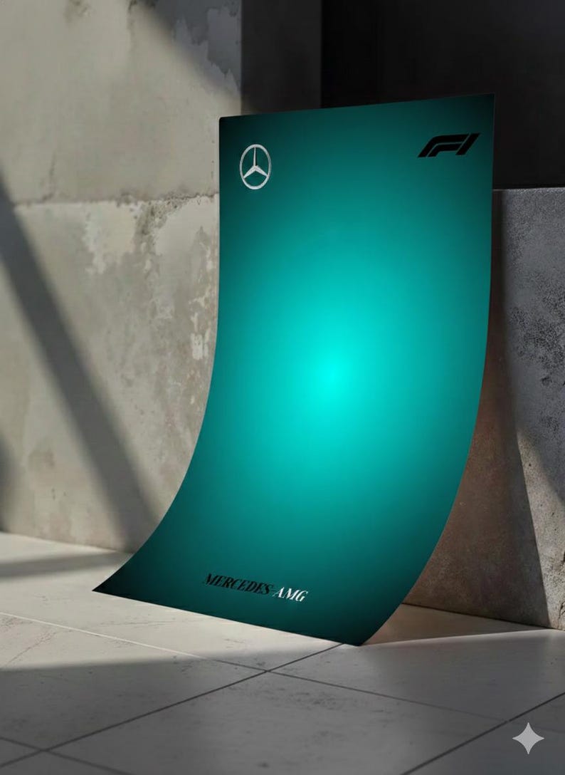 Mercedes-amg F1 Poster Digital Download | Lego Technic 42171 Compatible ...
