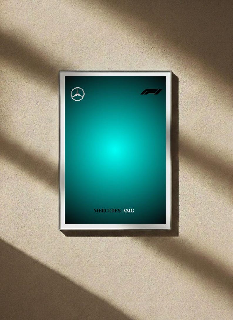 Mercedes-amg F1 Poster Digital Download | Lego Technic 42171 Compatible ...