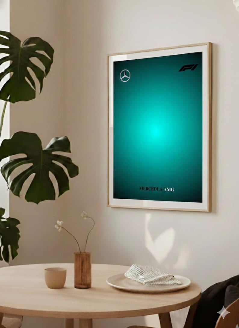 Mercedes-amg F1 Poster Digital Download | Lego Technic 42171 Compatible ...