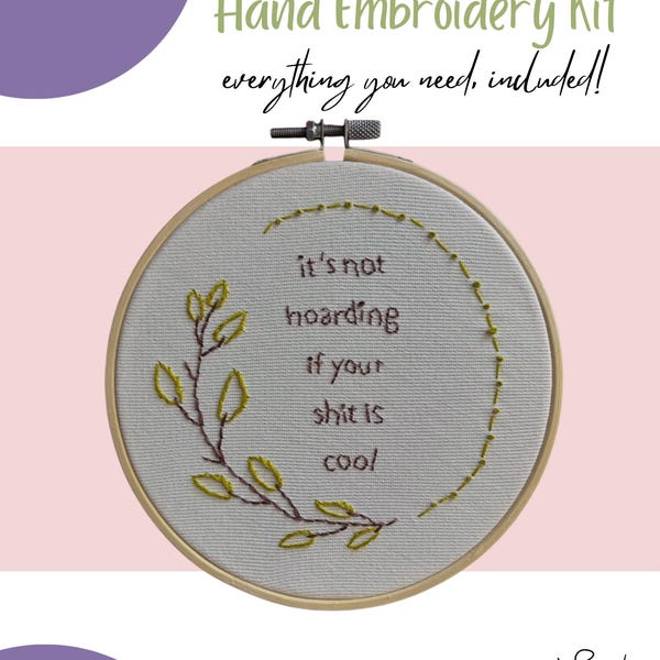 Snarky Embroidery - Etsy