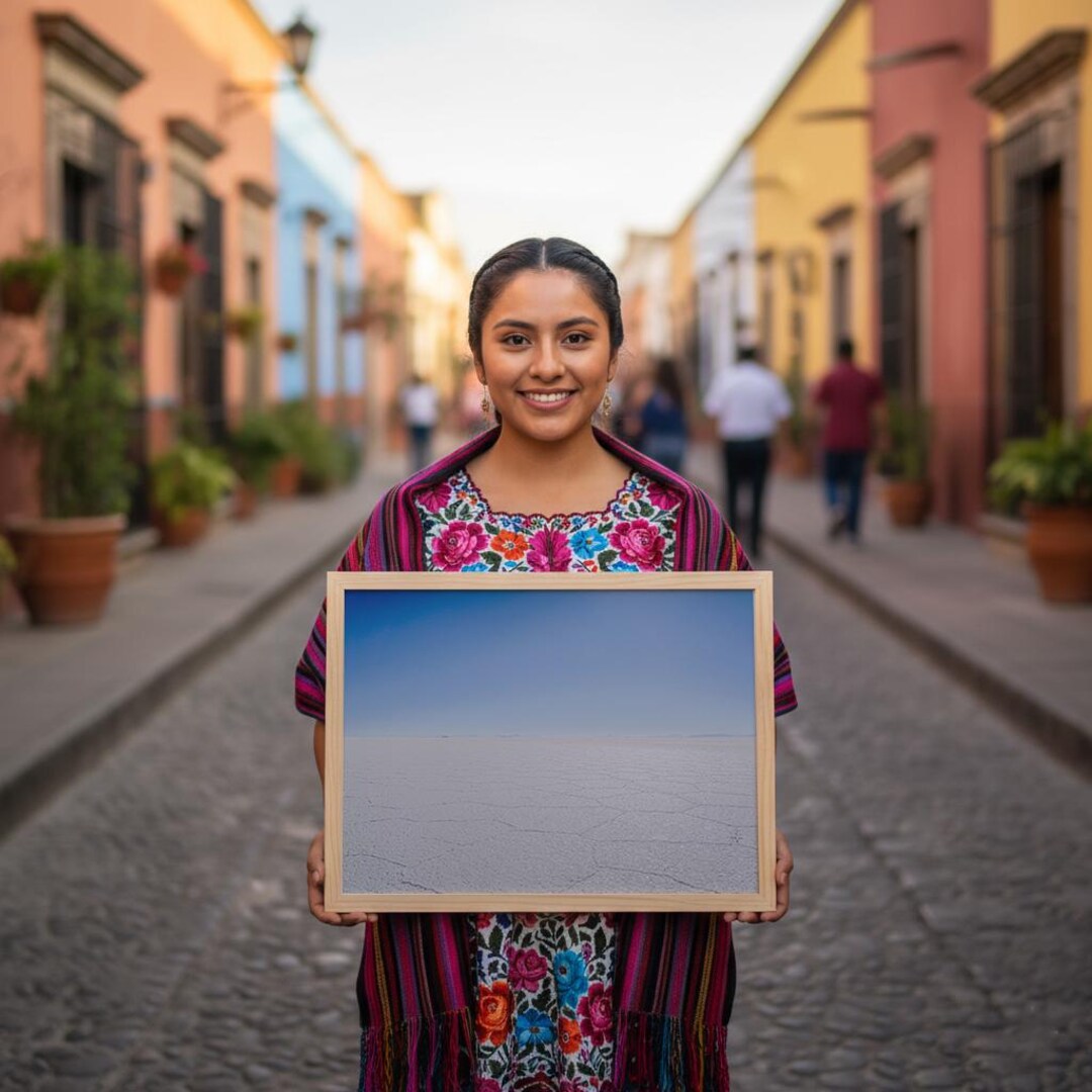 Salar De Uyuni Bolivia Salt Flats | World Largest Mirror Print ...