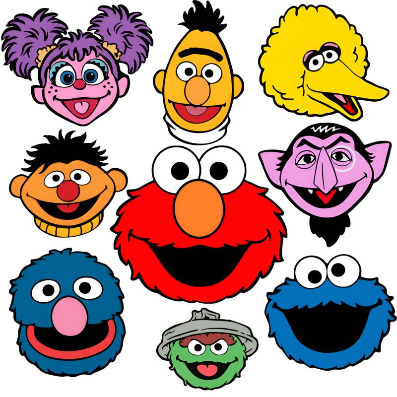 Big Bird Face for Shirt - Etsy