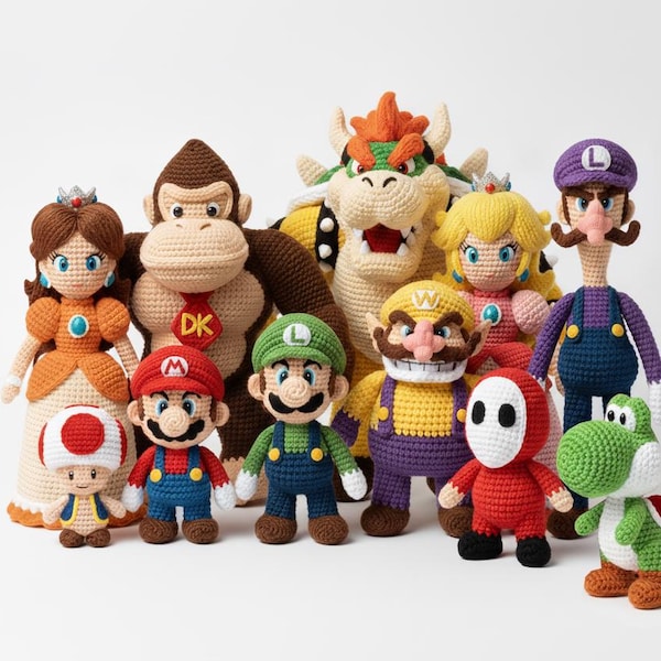 Mario Toy Collection - Etsy UK