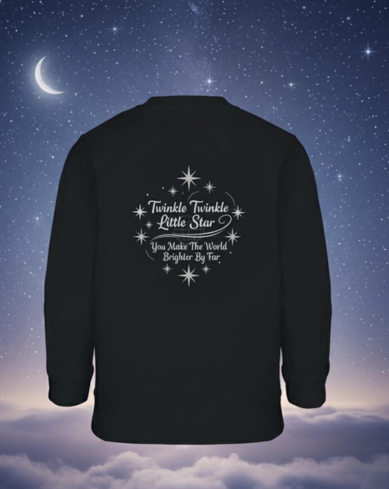 Twinkle Twinkle Little Star Jumper | You Make the World Shine Brighter ...
