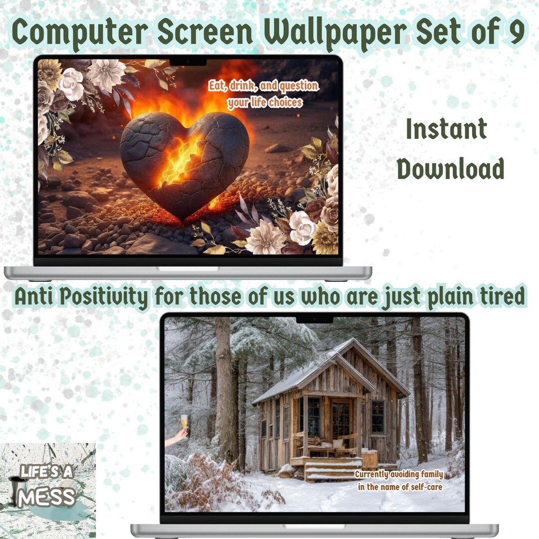 Christmas Desktop Wallpapers. Funny Existential Holiday Quotes ...