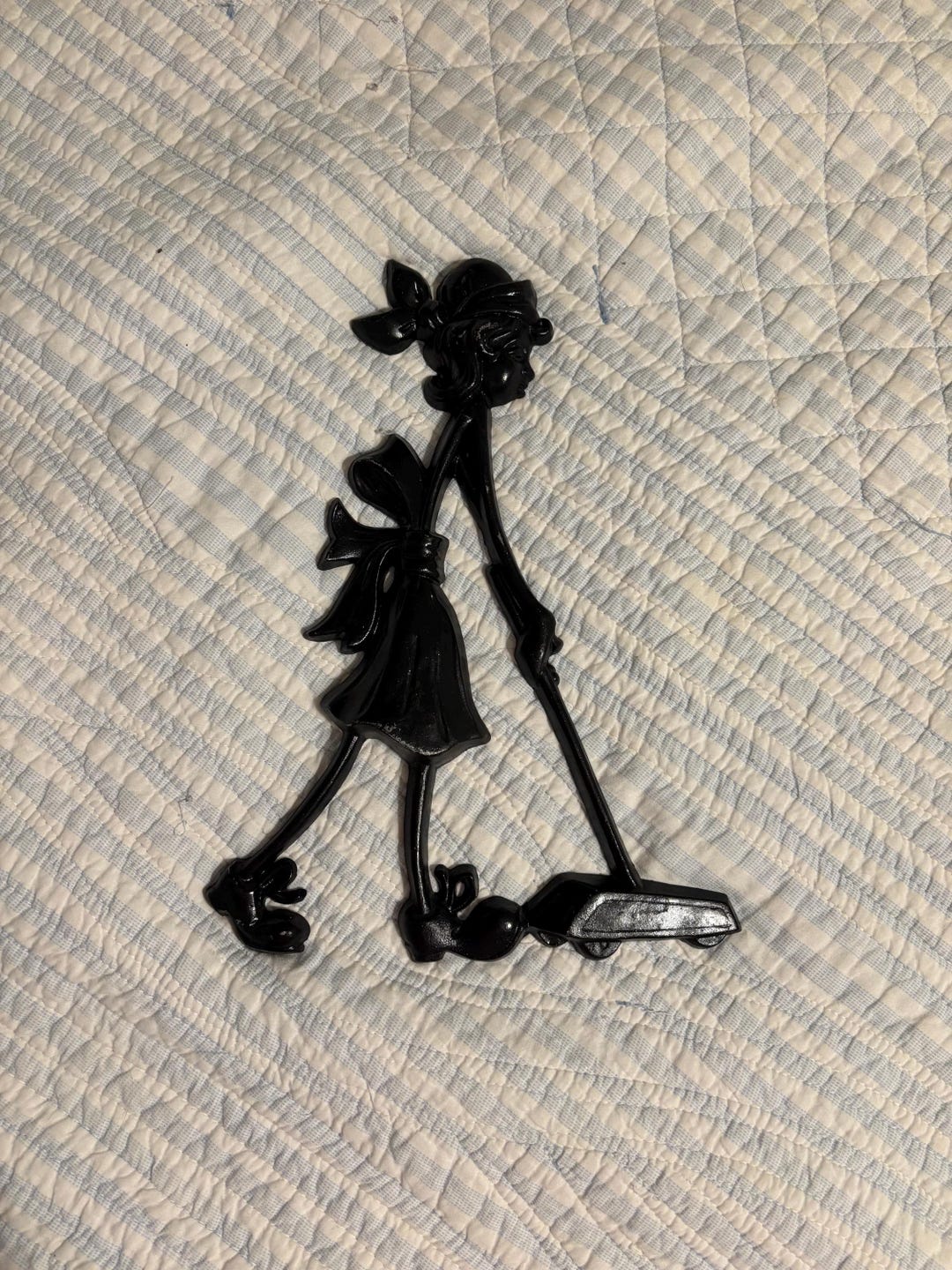 MCM Cast Metal "cleaning Lady" Wall Art, 1970s Sexton USA - Etsy