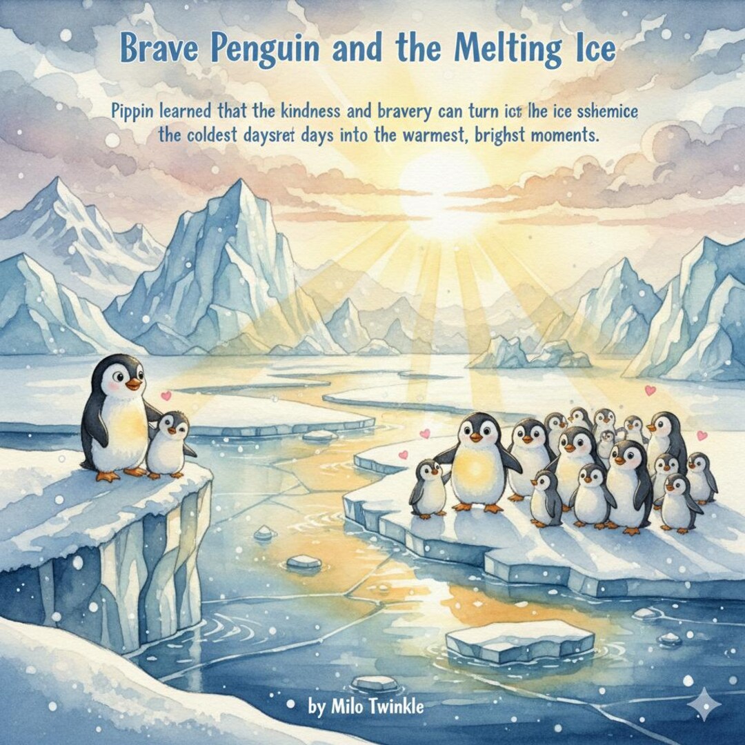 Brave Penguin and the Melting Ice – A Heartwarming Tale of Courage and ...