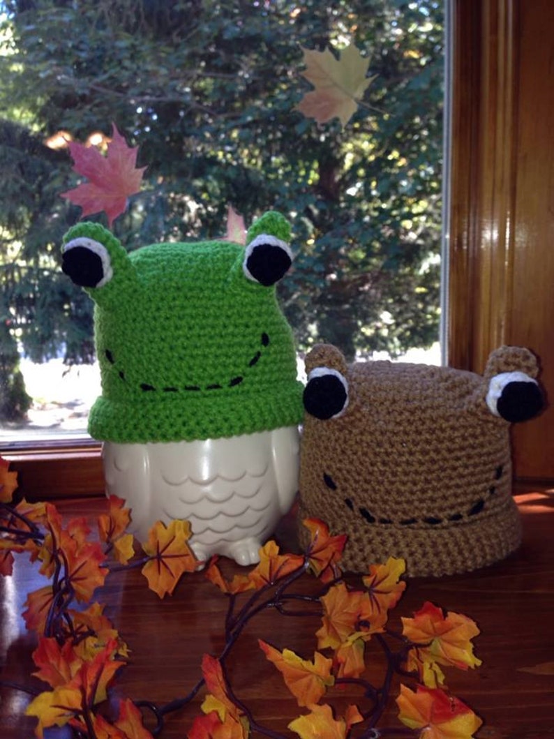 Frog and Toad Twins Frog Hat Toad Hat Little Boys Baby Boys | Etsy