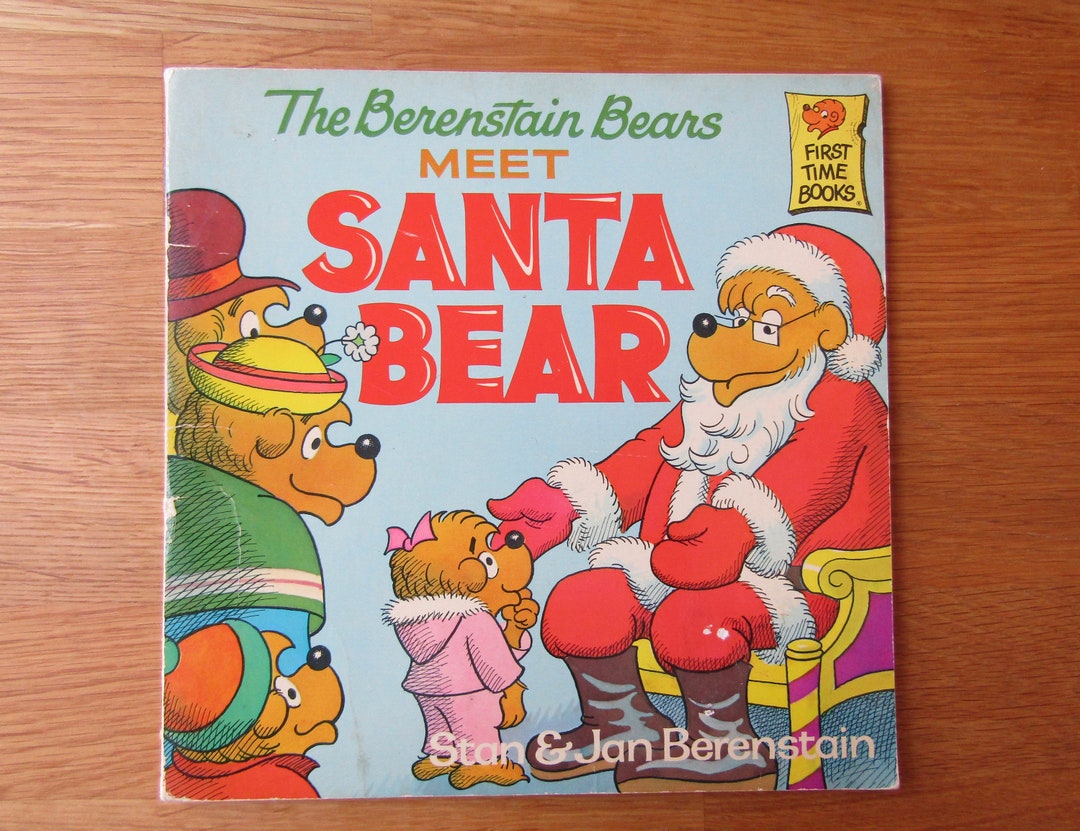 Vintage Christmas Childrens Book Meet Santa Bear. Part of the ...
