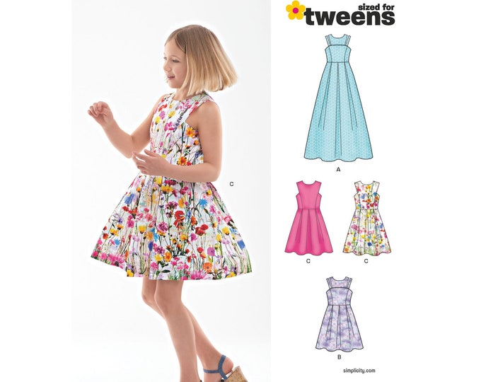 N6570, New Look Sewing Pattern, Tweens Pattern, Sizes 8 to 16 Years ...