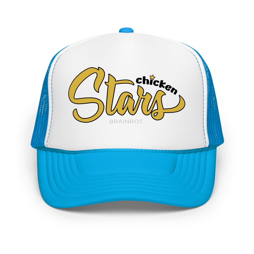 Brainrot Chicken Stars Trucker Hat - Etsy Canada
