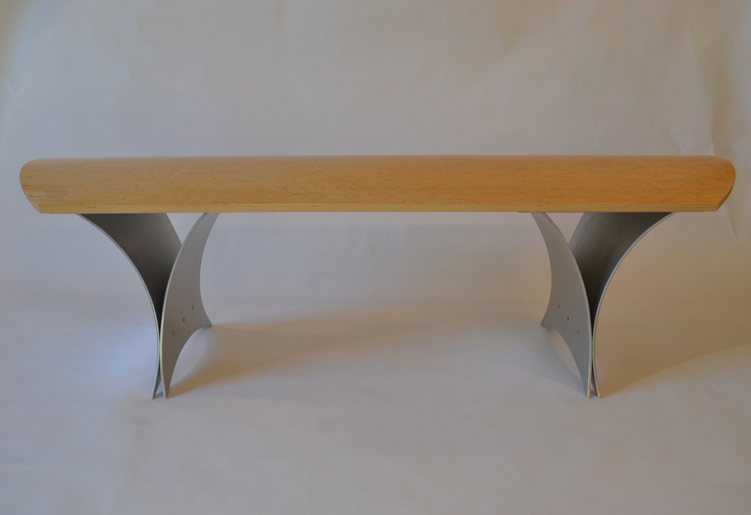 Winged Bench With Birdseye Maple Top - Etsy