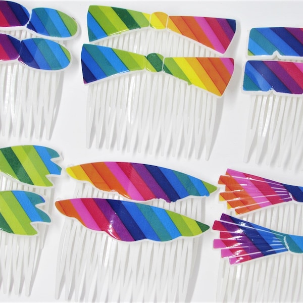 Colorful Hair Comb - Etsy