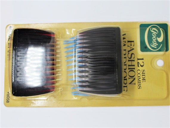 One (1) Pair of Vintage 1982 GOODY Hair Side Combs fo… - Gem