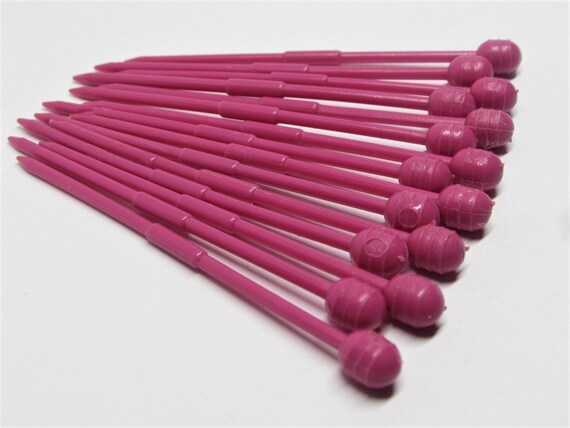 Vintage 1950s TIP TOP quickie Pins Pink Plastic - Etsy