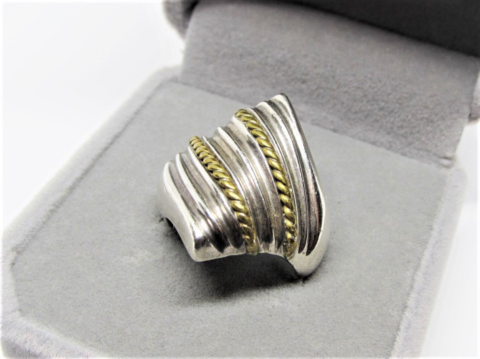 Vintage Mexican Sterling Silver Ring Modernist Geometric - Etsy