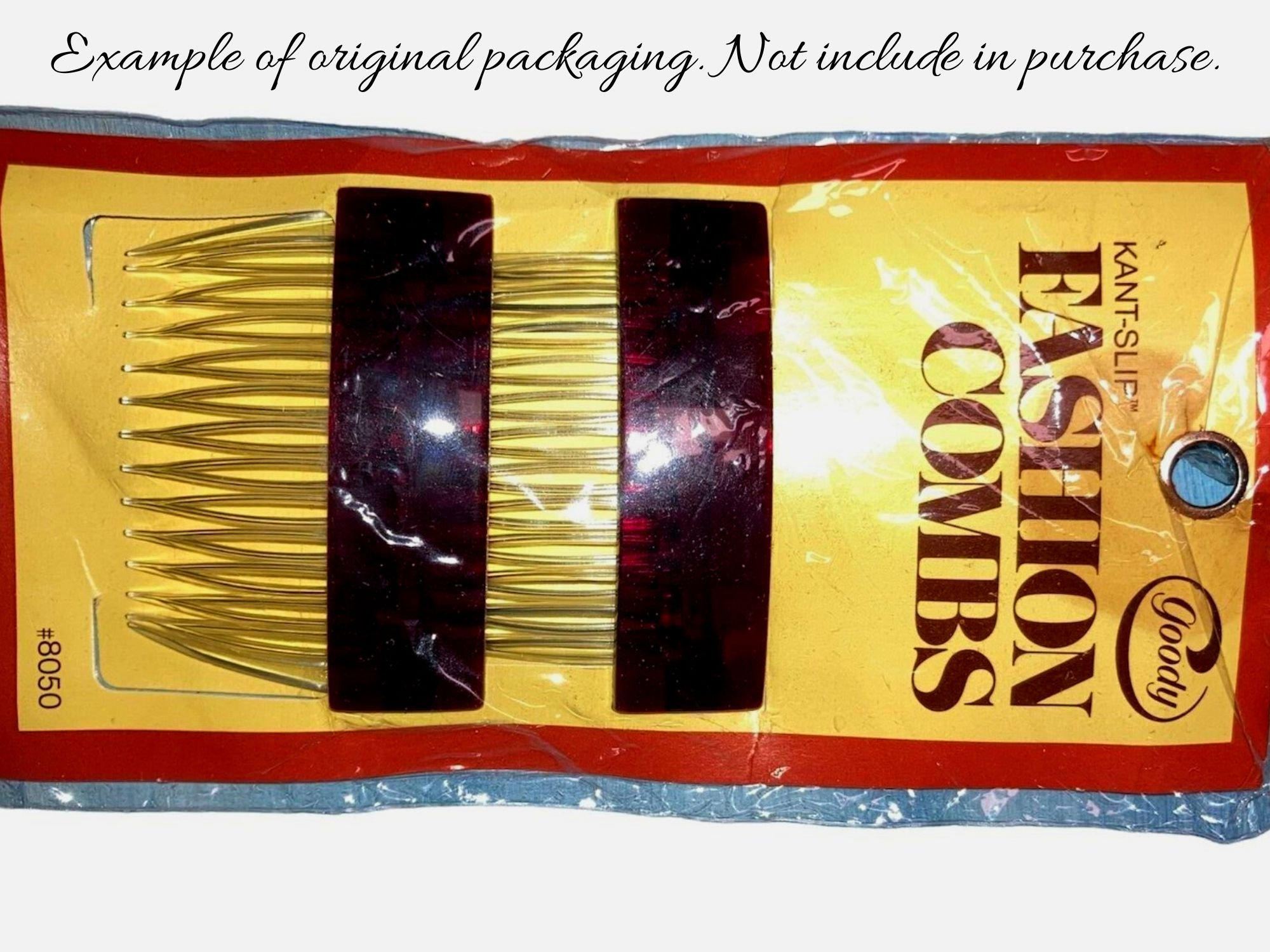 Vintage 1975 GOODY Bright Yellow Plastic Hair Comb Set - Etsy Hong Kong