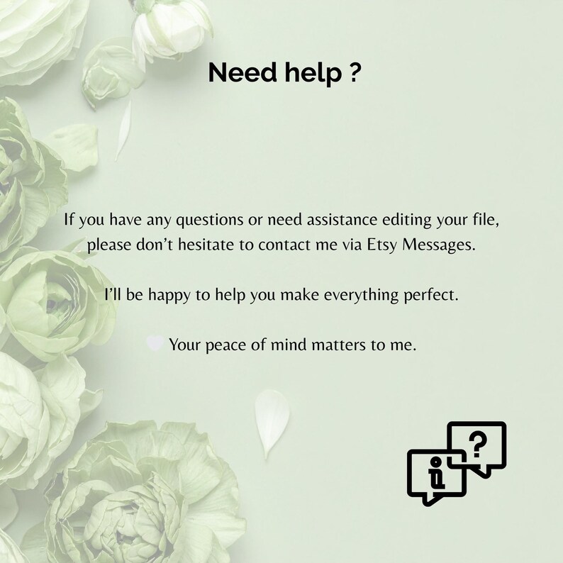 Digital Template for a Funeral Ceremony Booklet, Customizable Online ...