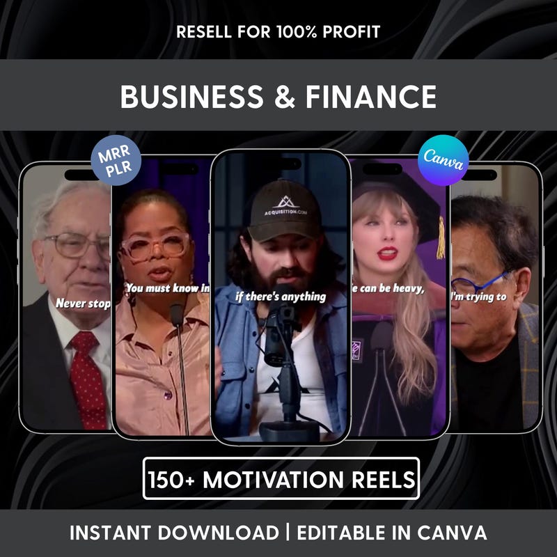 Reels Business Men - Etsy