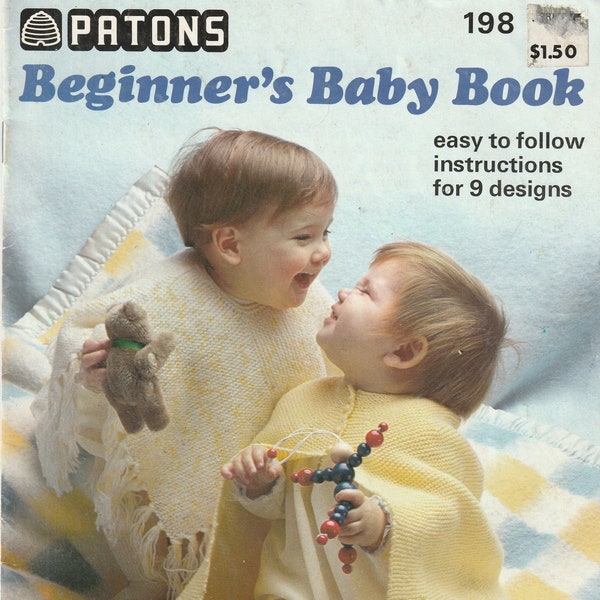 Paton Babies Hat Knitting Patterns - Etsy