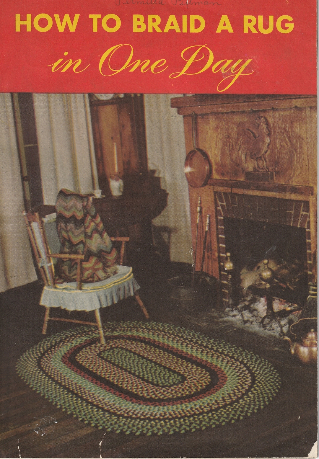 How to Braid a Rug in One Day - Booklet From 1949 - Etsy