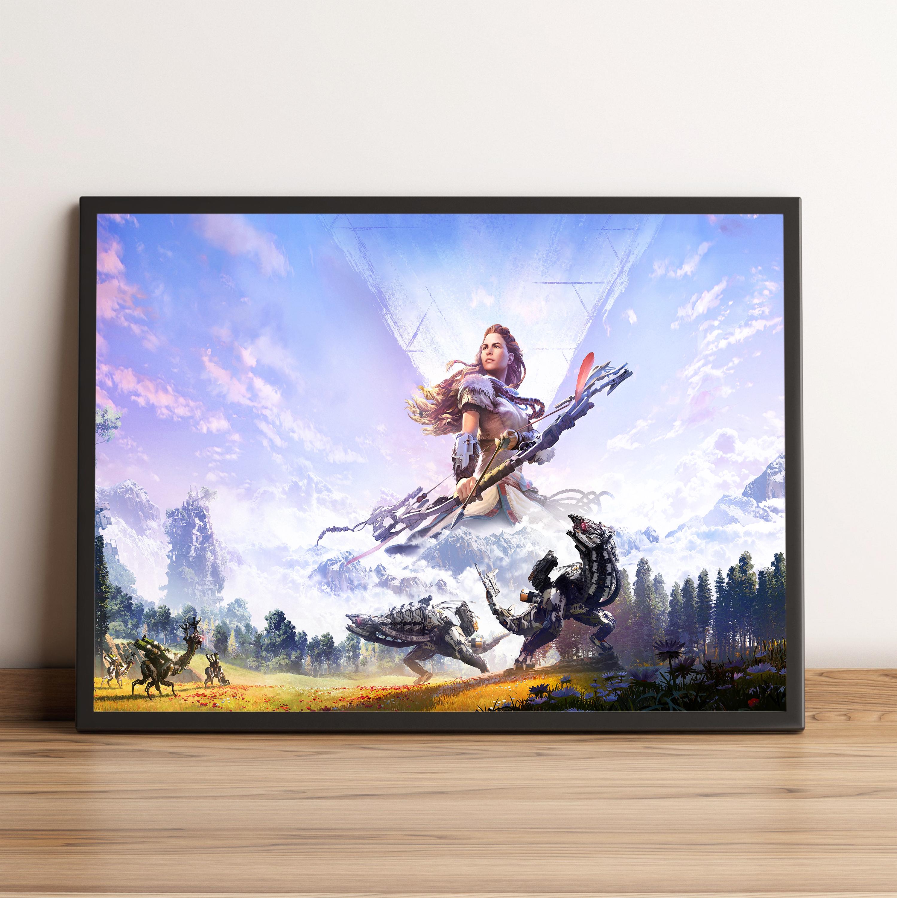 Horizon Zero Dawn Poster, Horizon Zero Wall Art, Wall Decor, Canvas ...