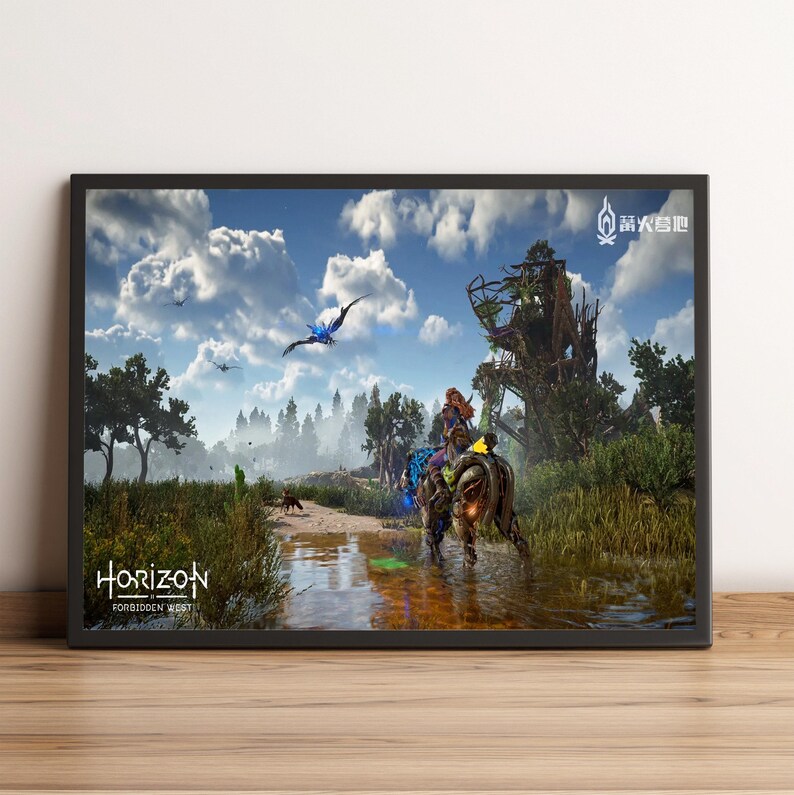 Horizon Zero Dawn Poster, Horizon Zero Wall Art, Wall Decor, Canvas ...