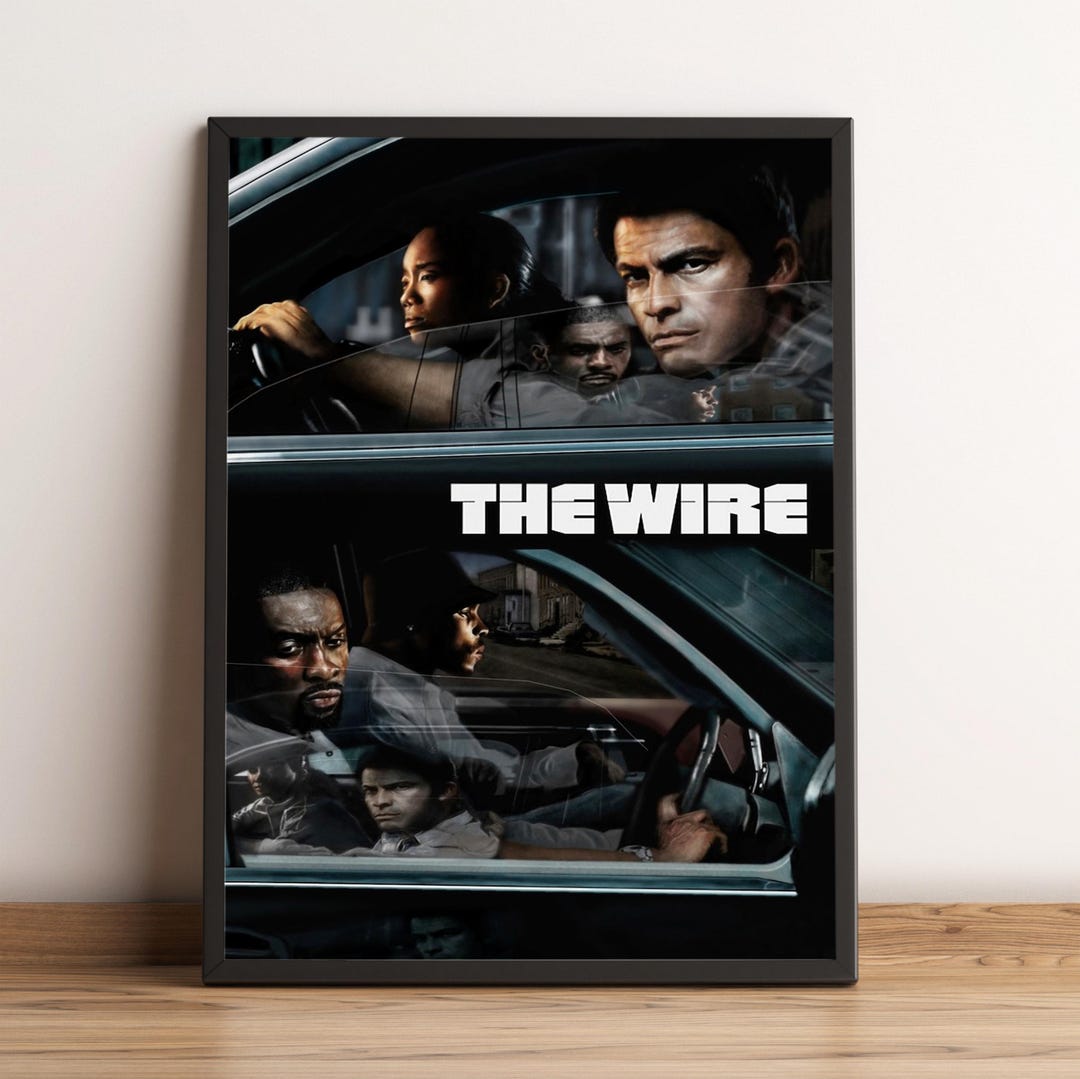 The Wire Poster, the Wire Art, Wall Decor, Canvas Print - Etsy