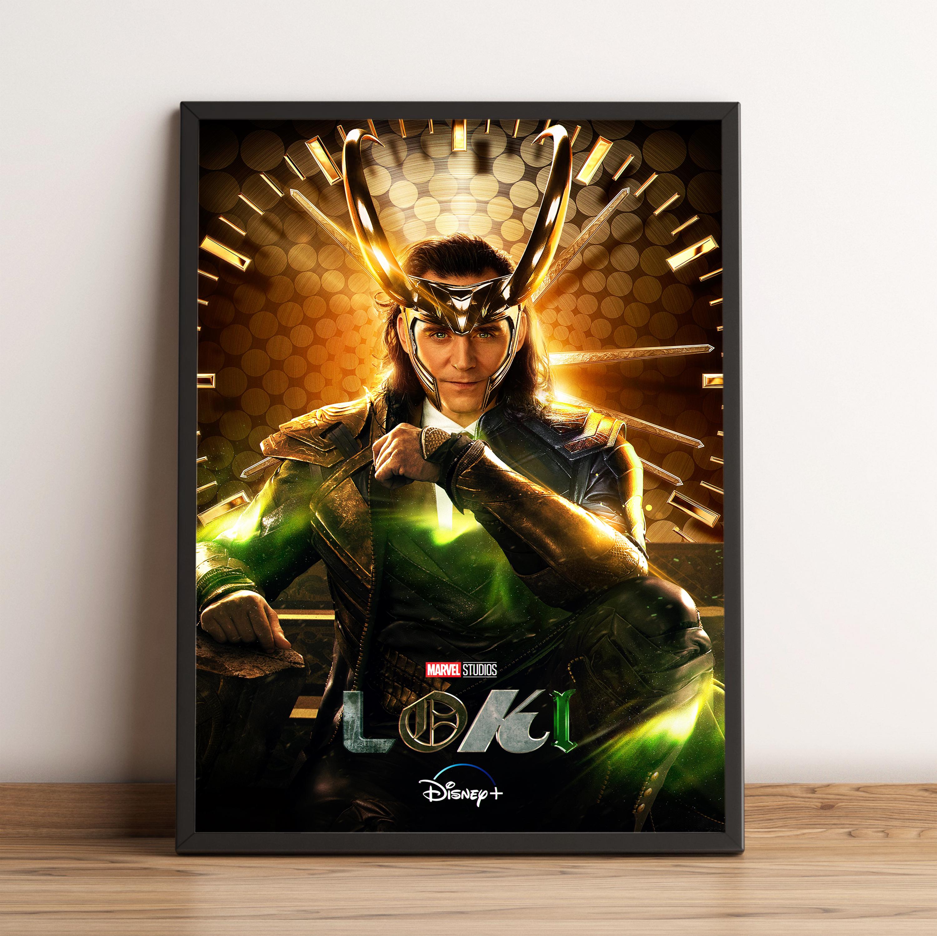 Loki Poster, Tom Hiddleston Wall Art, Wall Decor, Canvas Print - Etsy