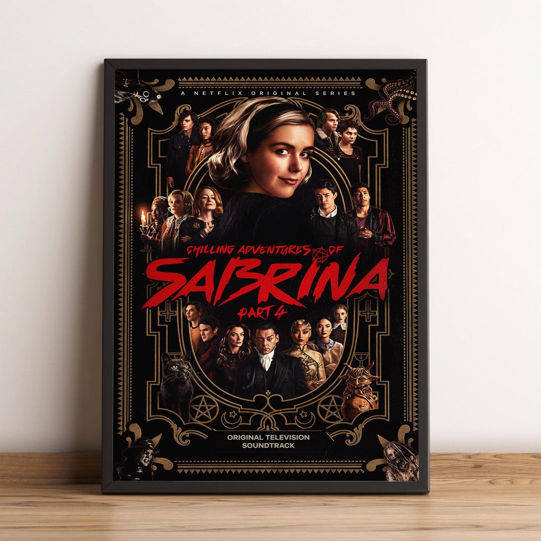 Chilling Adventures of Sabrina Poster, Sabrina Wall Art, Wall Decor ...