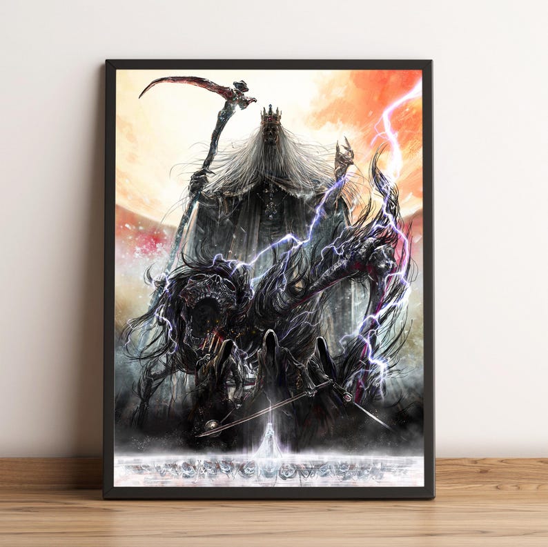 Bloodborne Poster, Hunter Wall Art, Wall Decor, Canvas Print #4 - Etsy