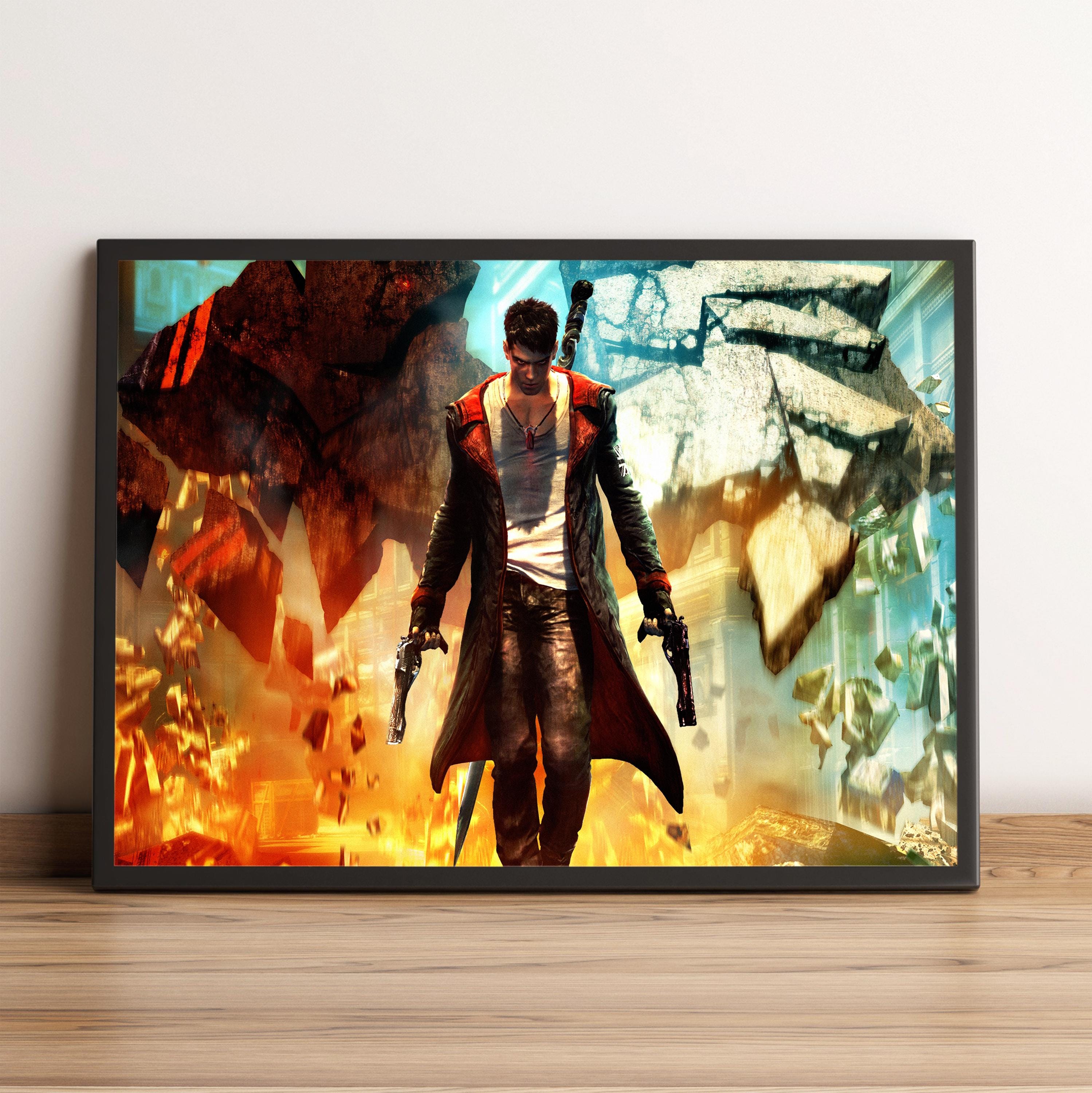 Devil May Cry Poster, Dmc Wall Art, Wall Decor, Canvas Print - Etsy