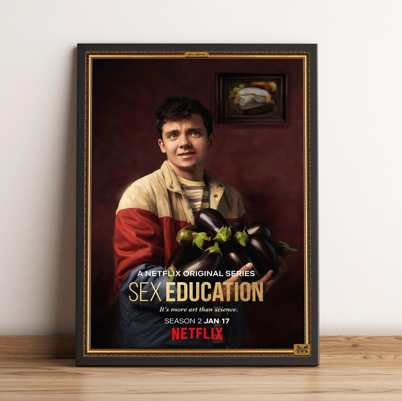 Sex Education Poster Sex Education Wall Art Wall Decor Canvas Print 5680