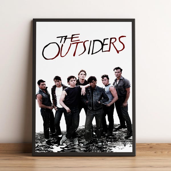 The Outsiders Movie Poster - Etsy
