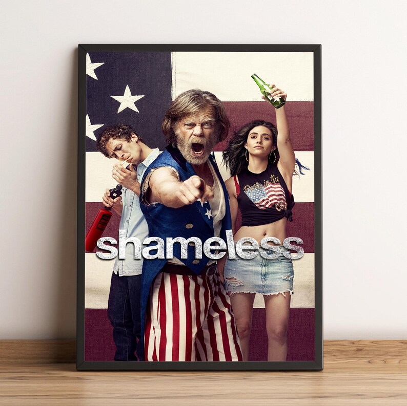 Shameless Poster, Shameless Wall Art, Wall Decor, Canvas Print - Etsy