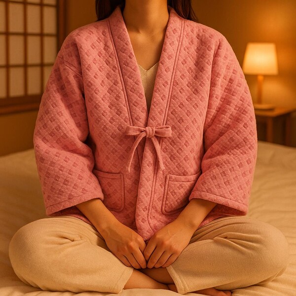 Japanese Quilted Hanten - Etsy