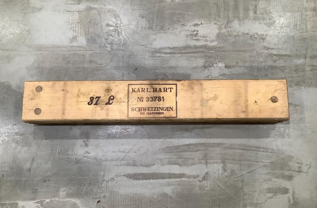 Vintage German Karl Hart Cigar Wood Press / Wooden Mold - Etsy