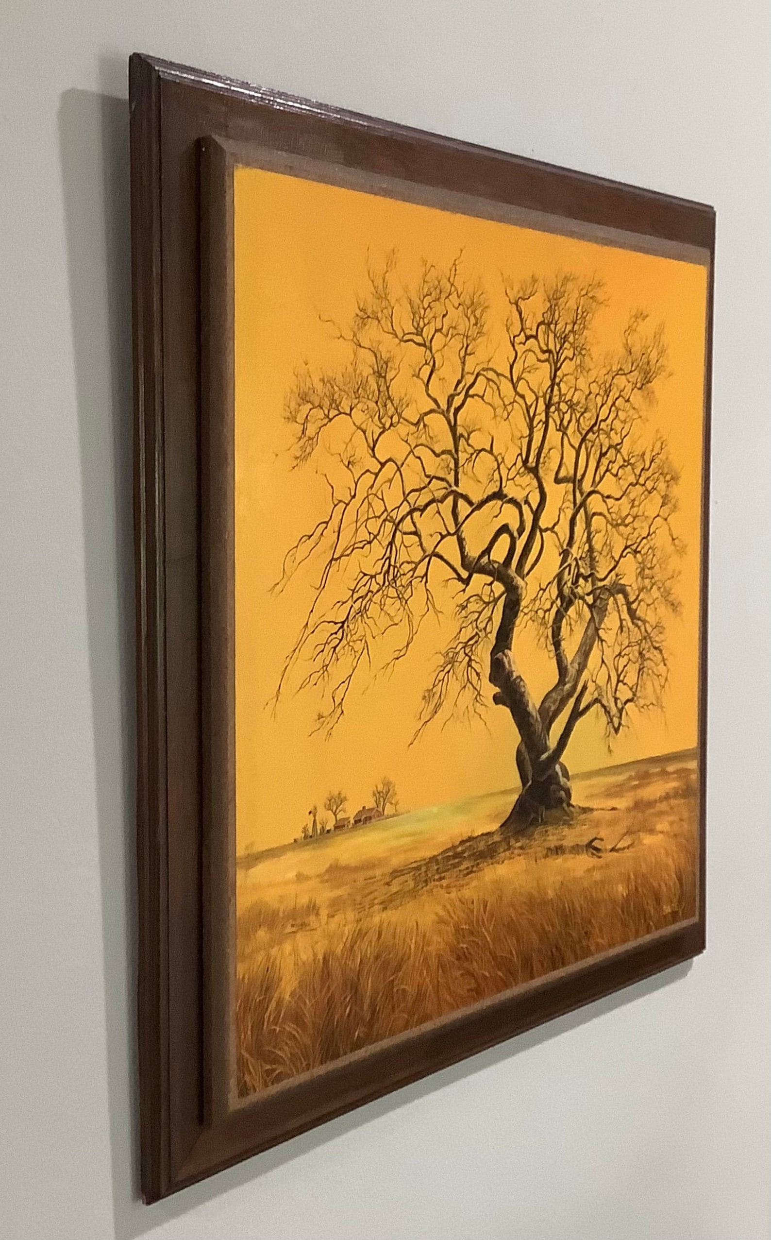 Gare Barks / Tree of Life / Lithograph Print / Wood Frame - Etsy