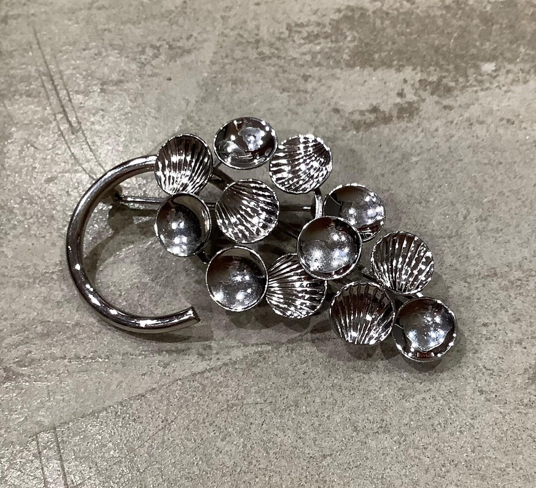 Vintage BB Binder Brothers Grapevine Sterling Silver Pin Brooch - Etsy