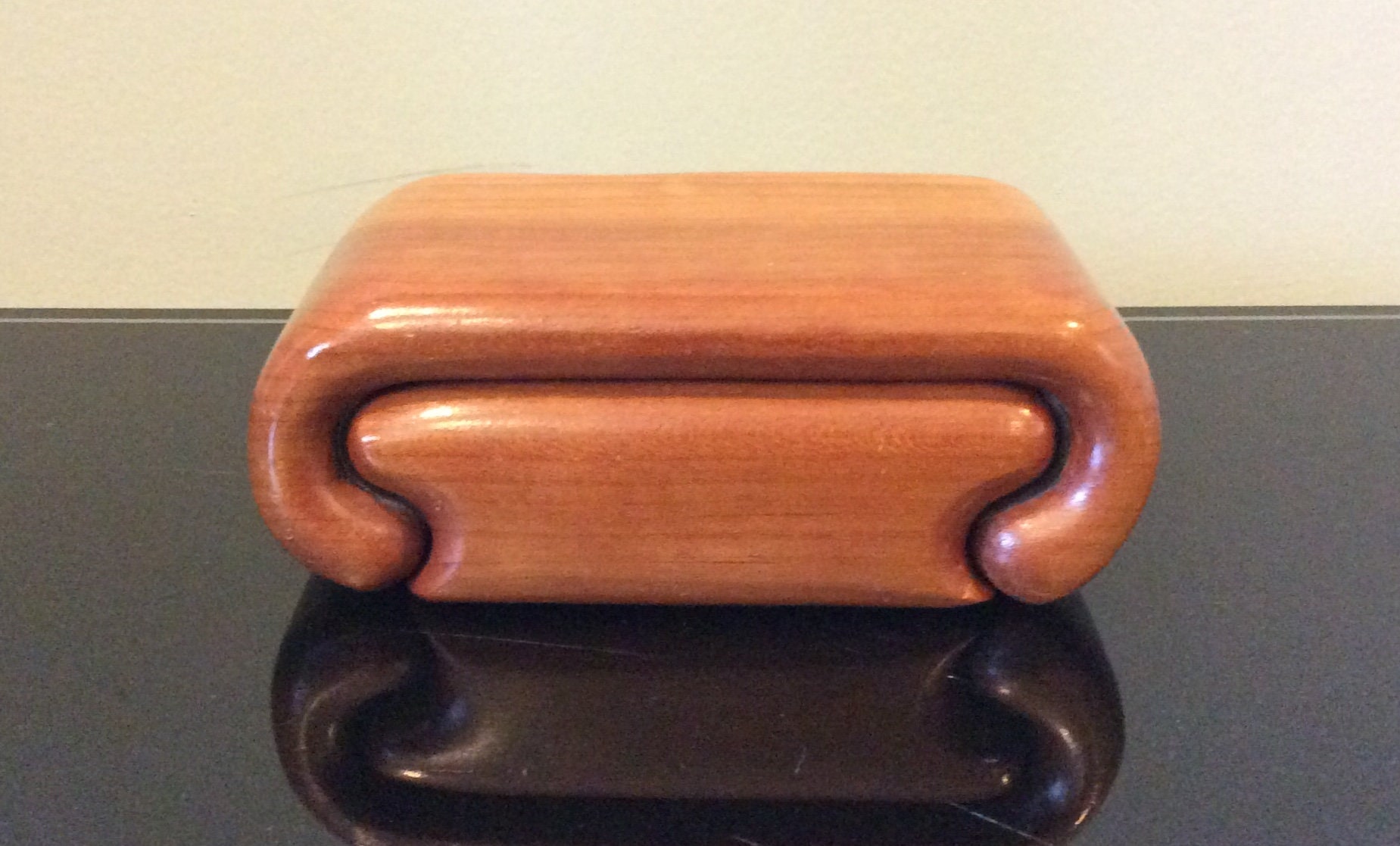 Richard Rothbard Wood Sliding Puzzle Box - Etsy