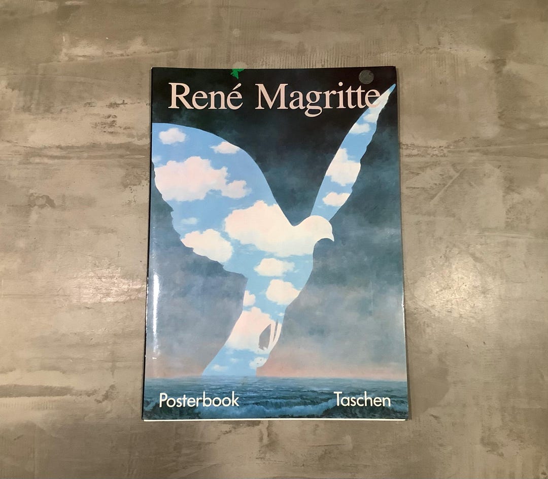 Vintage Rene Magritte Taschen Art Posterbook / Coffee Table Book / High ...