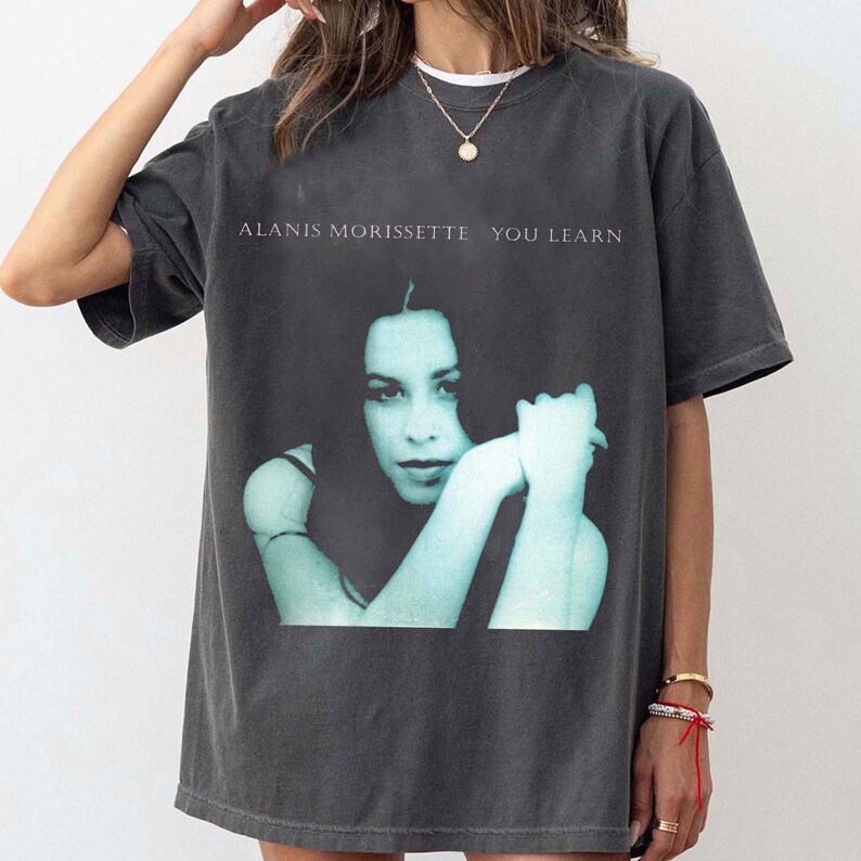 Comfort Colors Alanis Morissette T-shirt | Vintage 90s Retro Rock Tee ...