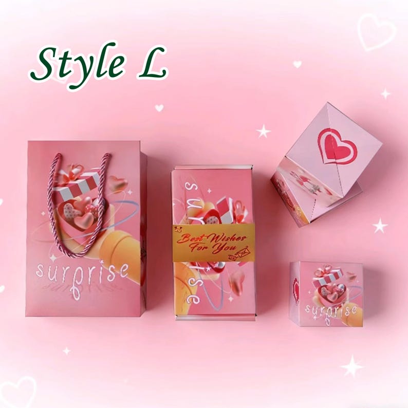 Christmas Exploding Money Gift Box,diy Pop-up Photos/money Xmas Gift ...