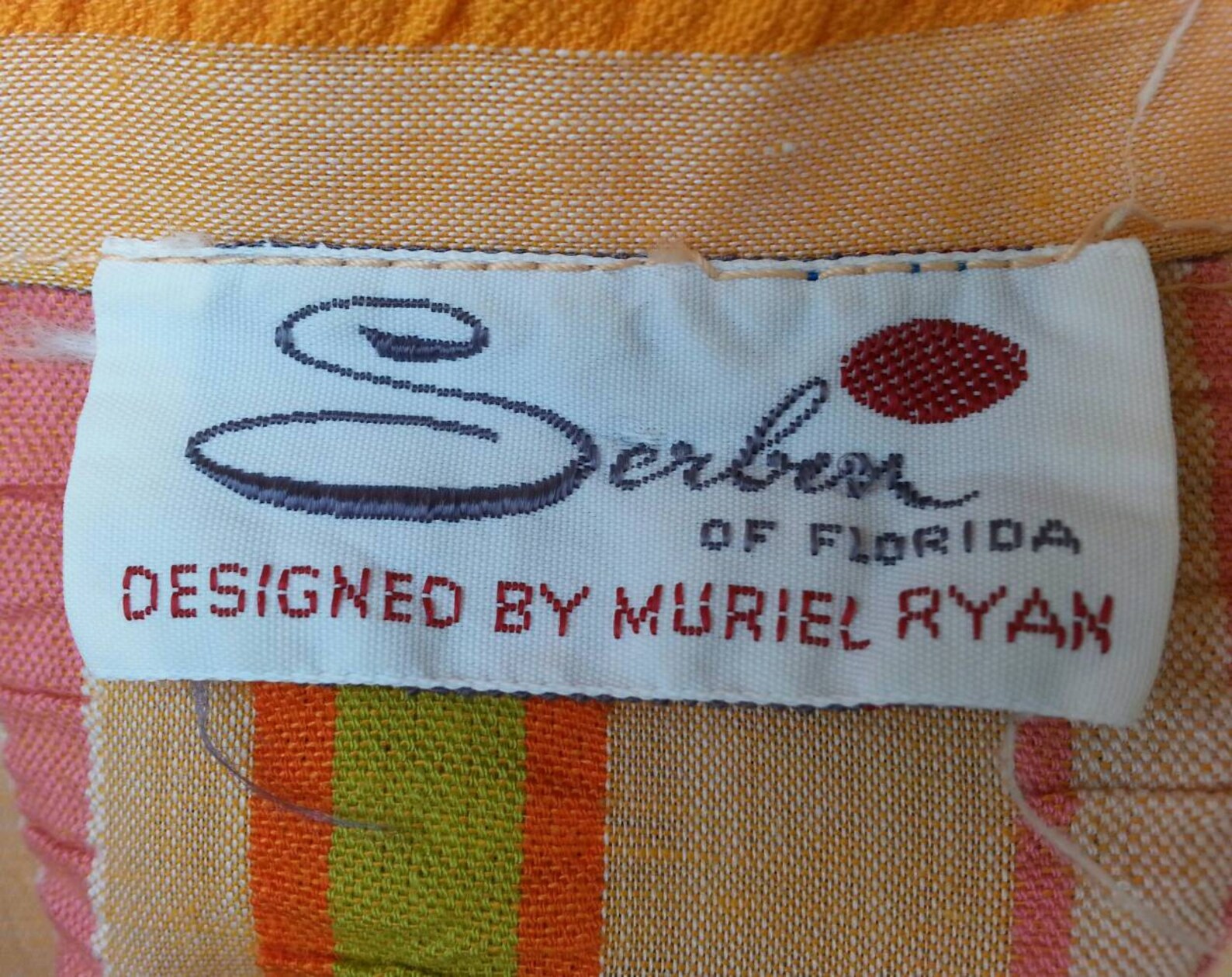 Vintage 1960s Serbin of Florida Designed by Muriel Ryan - Etsy