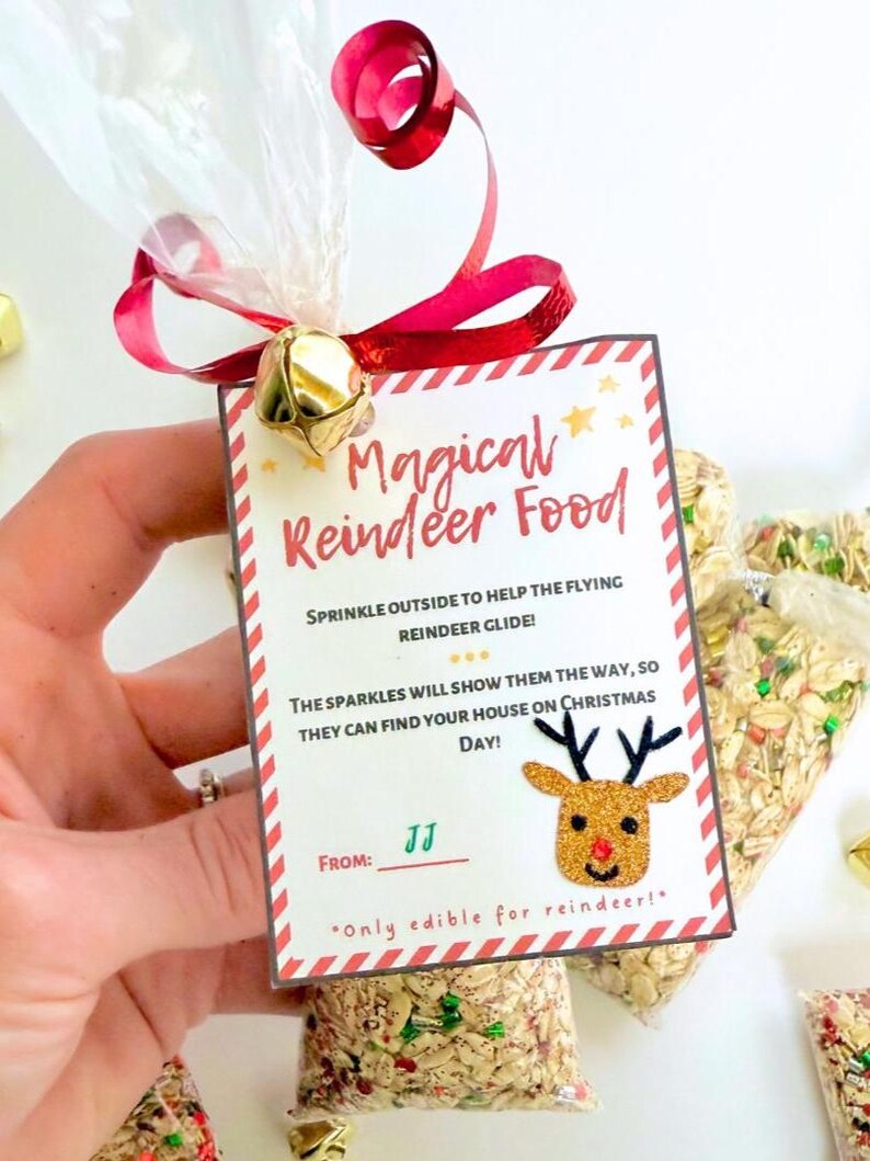 Magic Reindeer Food, Elf on the Shelf Gifts, Kids Christmas Traditions ...