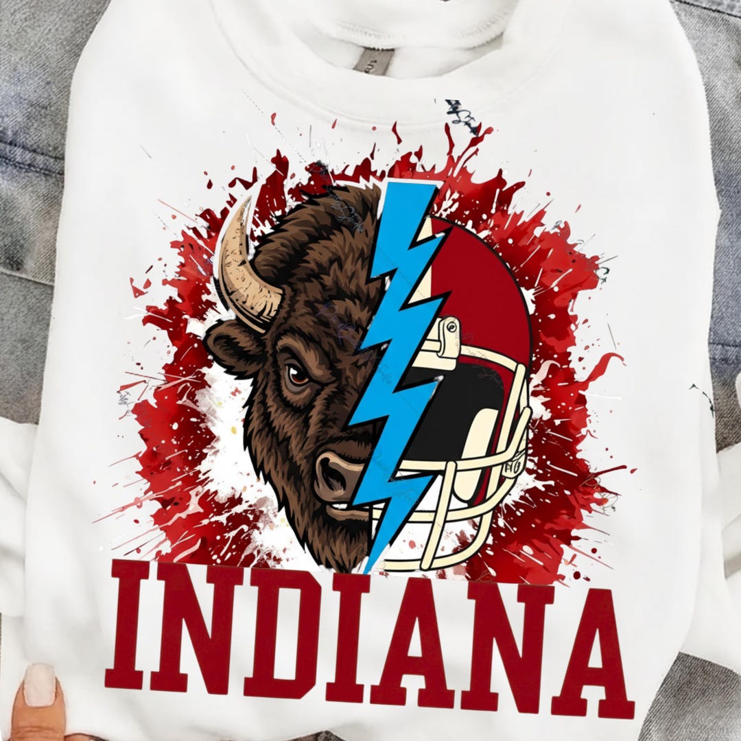 Indiana Football Helmet PNG, Crimson Red Splatter, Indiana Fan Team ...