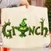 Crochet Yarn Grinch Png, Christmas Design, Cute Grinch Design Png ...