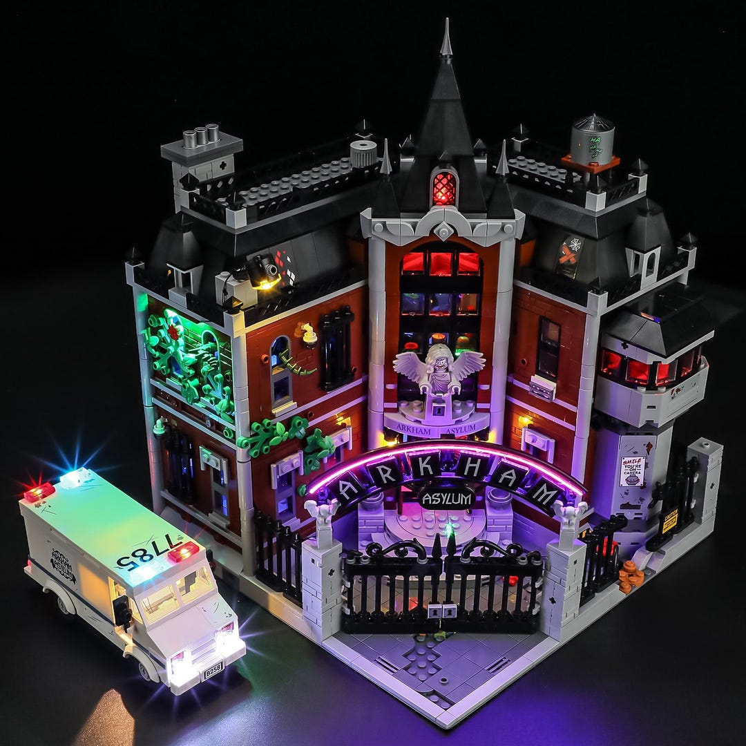 LED Light Kit for LEGO 76300 | Lighting for Arkham Asylum |upgrade ...